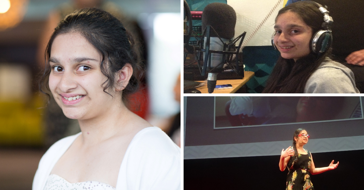 16 साल की मुस्कान सबके लिए एक मिसाल है!