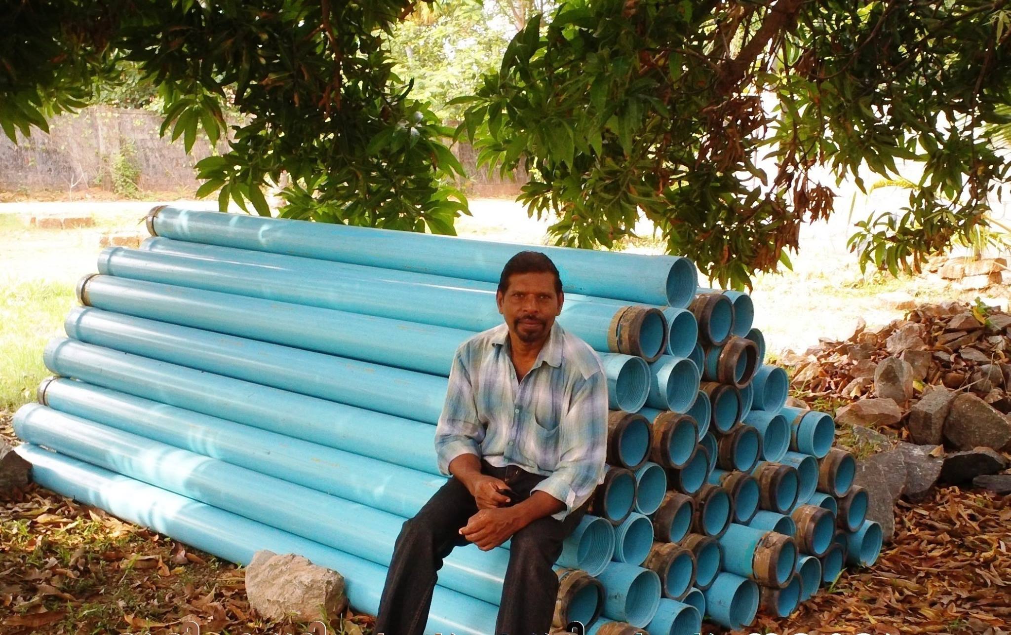 Mechanic Innovates Rainwater Syringe Method in Kerala to save water