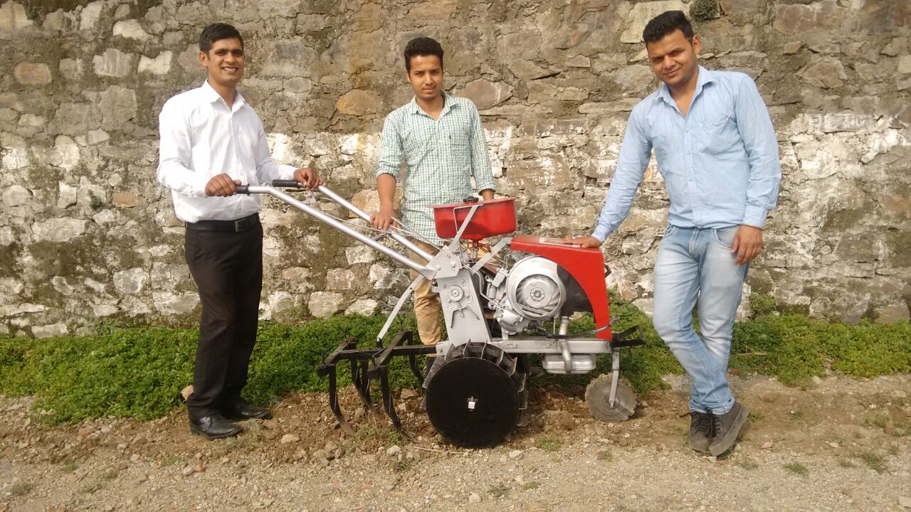 Himachal Engineer Helps Farmers By Making Hand Tractor